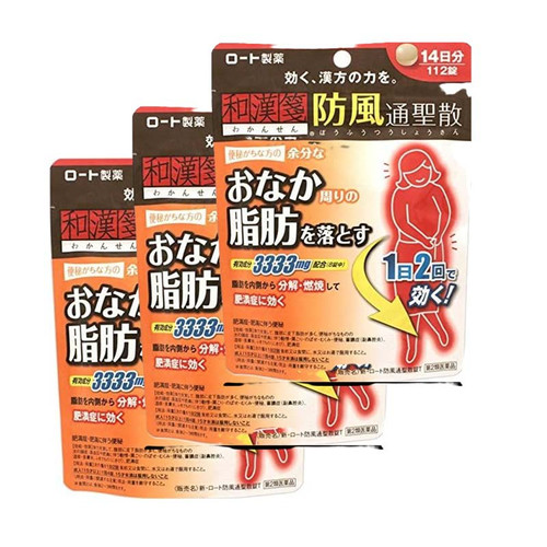 Shin Rohto Bofutsushosan Tablets T – 112 Tablets × 3 Packs | Japan Shop ...