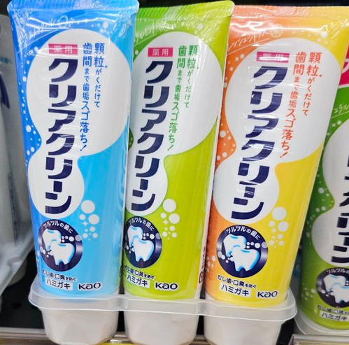 KAO Clear Clean Extra Cool Toothpaste | Japan Shop Fuji