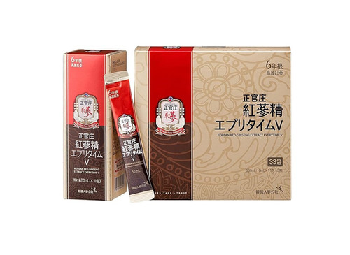 CheongKwanJang Korean Red Ginseng Extract Packets (10ml × 33 Pack ...