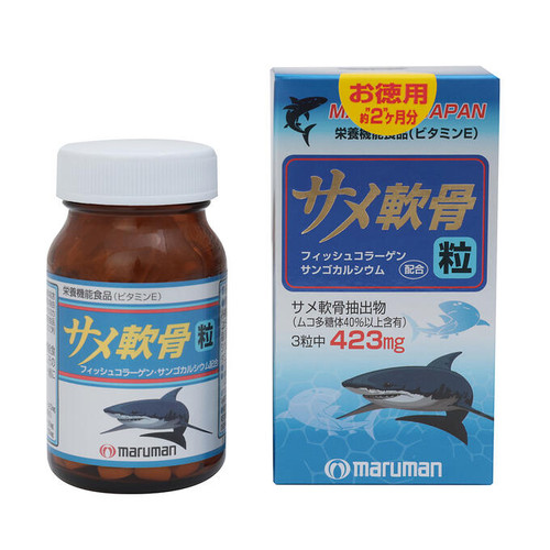 Maruman Shark Cartilage with Collagen and Coral Calcium, 180 pieces for ...