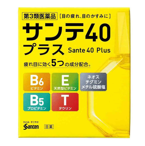 Sante 40 Plus Eye Drops – 12mL | Japan Shop Fuji