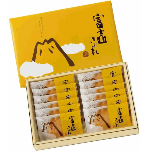 Shizuoka Souvenir – Mt. Fuji Sabure Butter Cookies (12 Pieces) | Japan ...