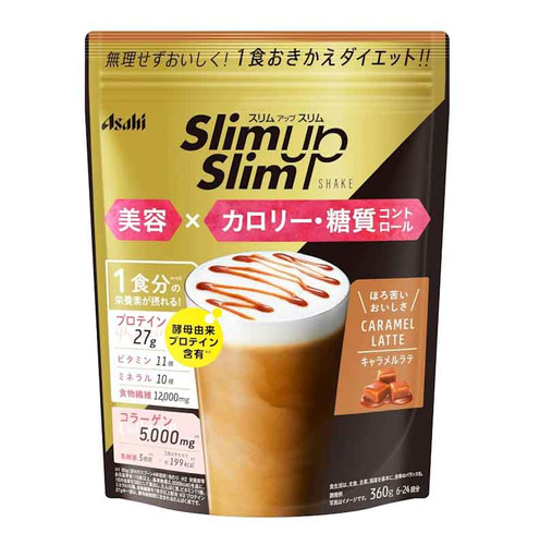 Asahi Slim Up Slim Shake, 360g | Japan Shop Fuji