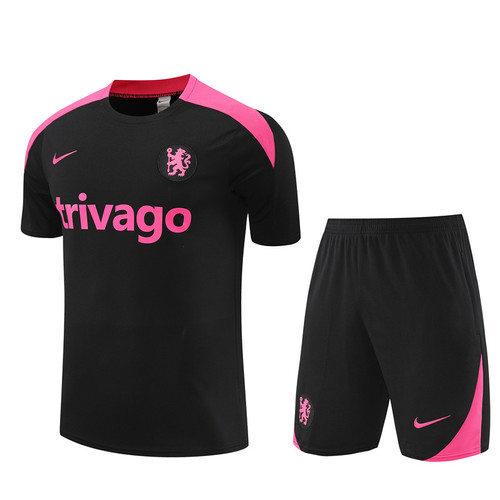 Chelsea Black Pink Set | KitGoalHQ