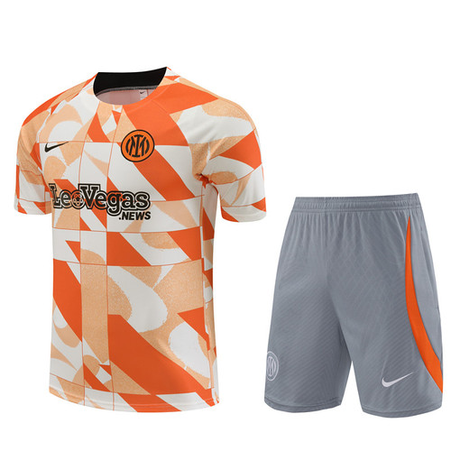 Inter Milan Orange Grey Set | KitGoalHQ
