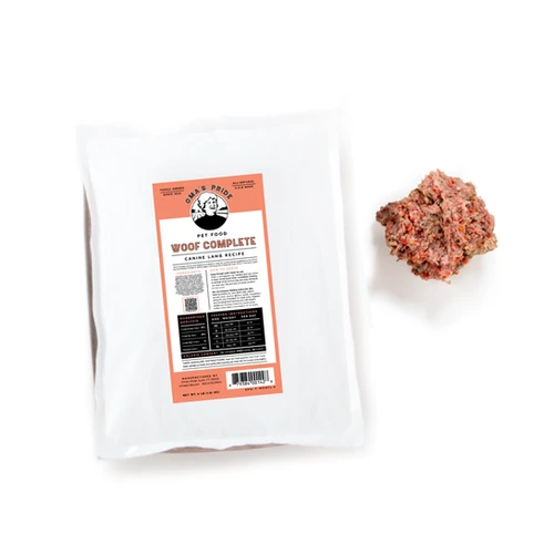 Woof Complete Canine Lamb Recipe 1 lb | World Of Paws