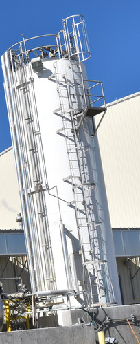 Stainless steel insulated Silo 20,000 gallon vertical stainless ...