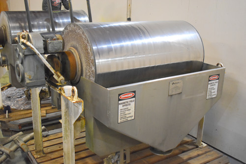 Malvern Engineering 36” x 60” Drum Magnet separator, Ludowici Mineral | Mysite