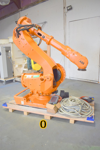 ABB robot arm, IRB 6600-125/3.2, 125-inch reach, 6 Axes, 275 lbs., 4 ...