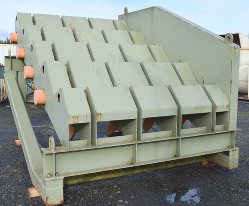 SOLD Unused Linden 4 step log ladder step feeder | Mysite