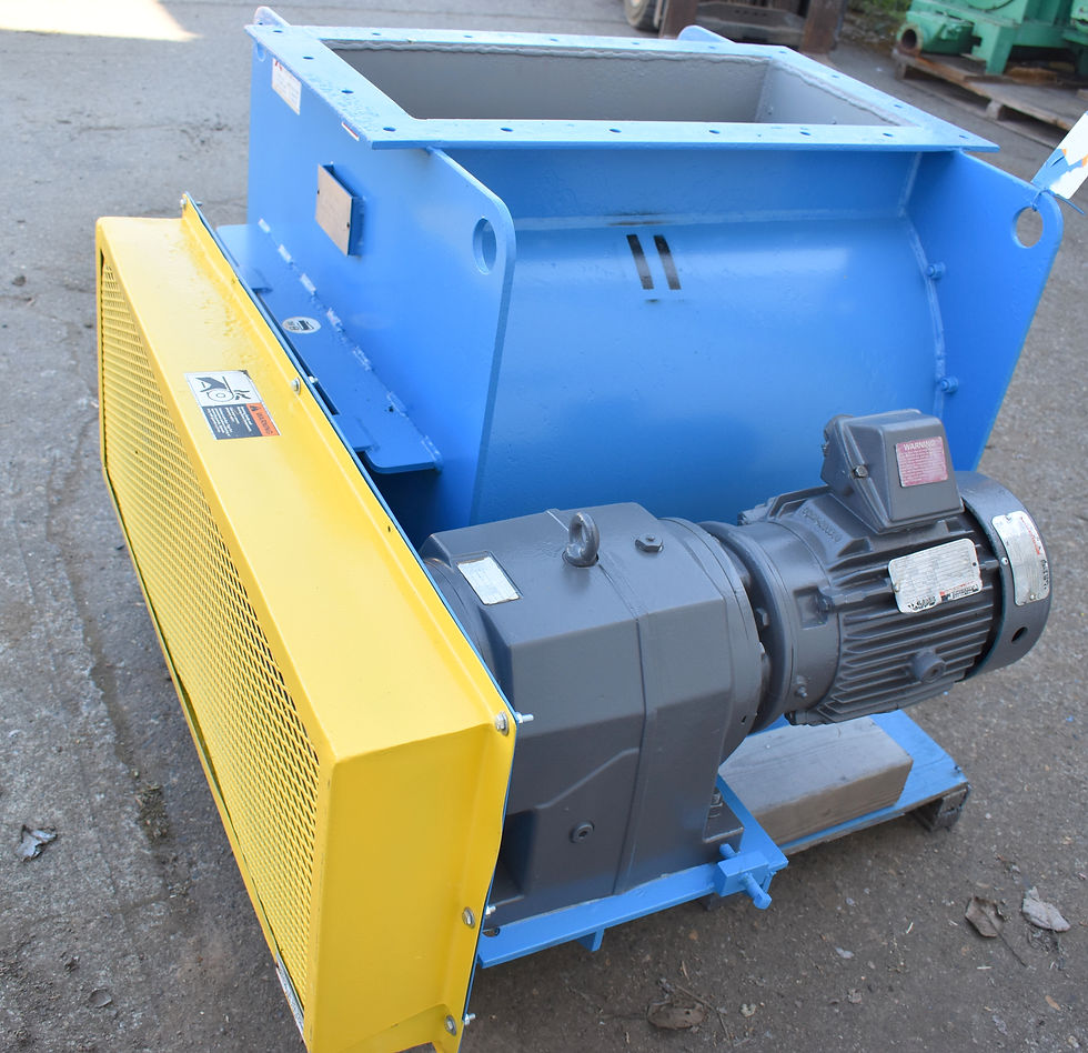 Rotary Airlock 14” x 30”, Allied Blower rubber tip metal wheel rotary ...