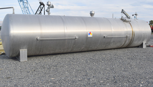 6600 gallon stainless horizontal jacketed tank | Mysite