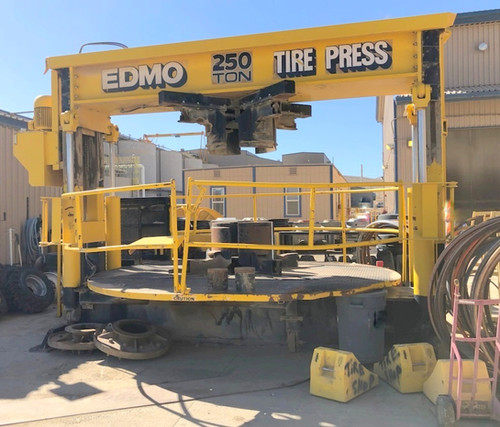 Edmo 250 LD Tire press, used 250 ton tire press | Mysite