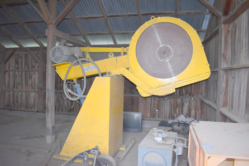 Log merchandising cut-off saw, 48” circle deck saw | Mysite