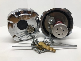 FTA-C-51C Volvo Mack International Truck Locking Vented Chrome Diesel ...