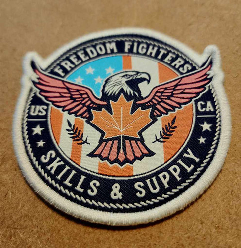 Freedom Fighters Logo - Durable Woven Patch [Free Shipping] | Freedom ...