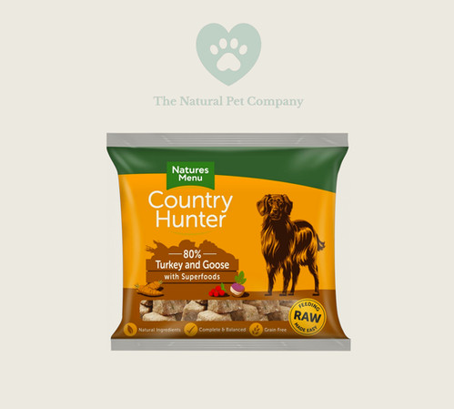 Country Hunter Turkey & Goose 1kg | Natural Pet Company