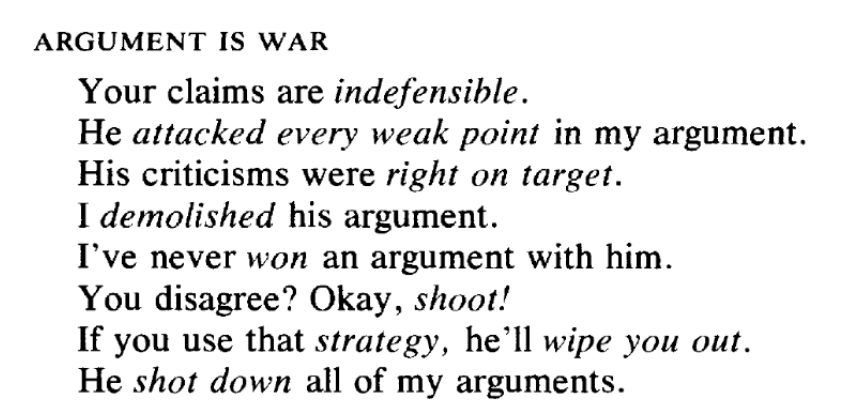 The war on poaching: a metaphor to live or die by?
