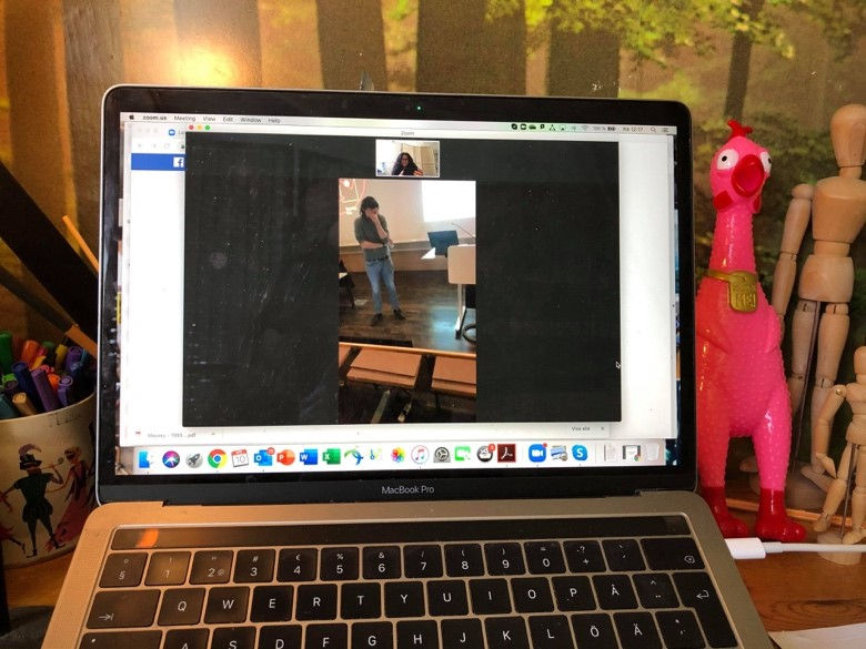 Teaching on Zoom: The Real Version