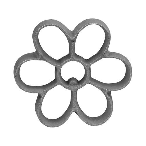 O'Creme Cast Aluminum Medium Daisy Rosette Iron Mold | ocreme