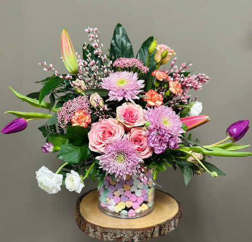 My Hearts Full | Usztics Flower Shop