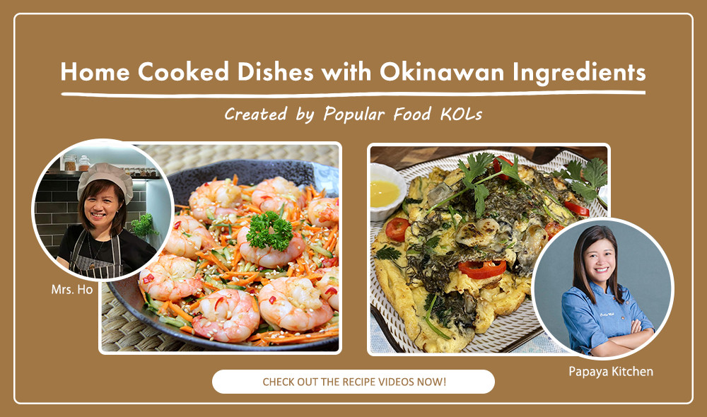 Food KOLs Created Recipes Using Okinawan Ingredients | Healthy ...