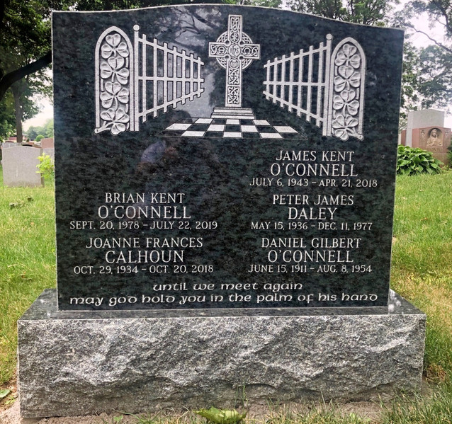Double Upright Monuments | Distinguished Memorials | Cemetery Monument ...