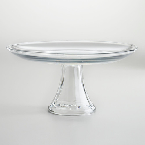 10" Glass Cake Stand | sweet-art-bake-shop