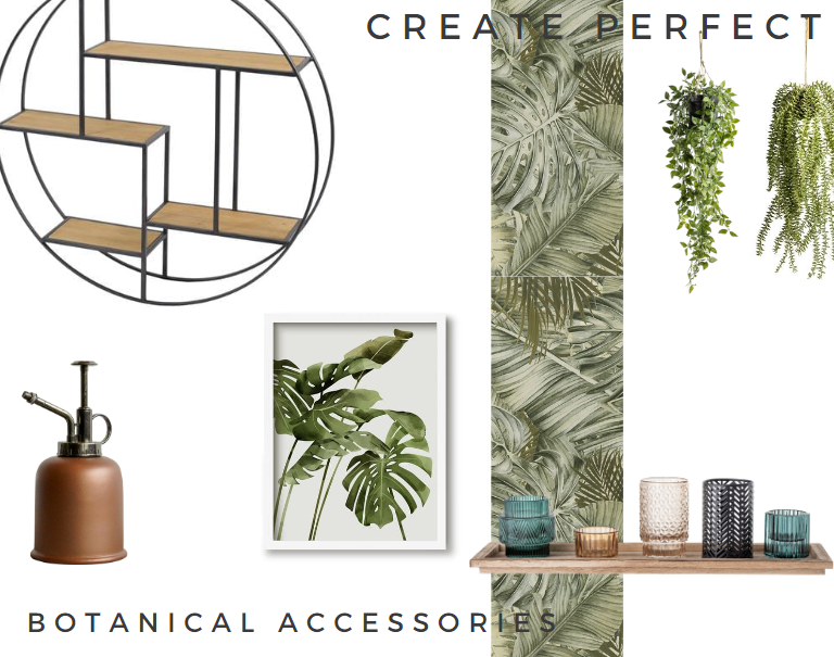 How to create a botanical feeling bathroom