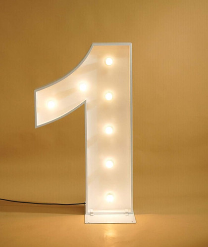 Light Up Number 1 | Pretty As a Picture