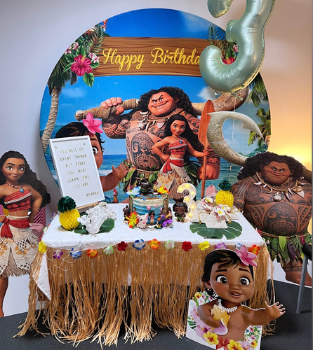 Moana Backdrop Hire Pretty As A Picture Events