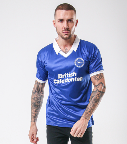 Score Draw Brighton and Hove Albion 1980 Home Retro Jersey | Rare ...