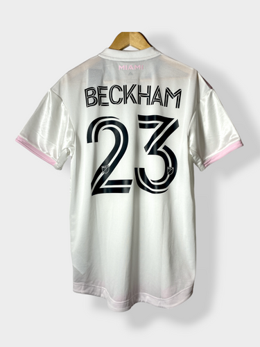 adidas Inter Miami 2021 Home Player Version Jersey - Beckham #23 - L ...