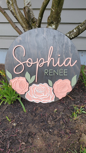 24" Sophia Roses | Heart and Harling