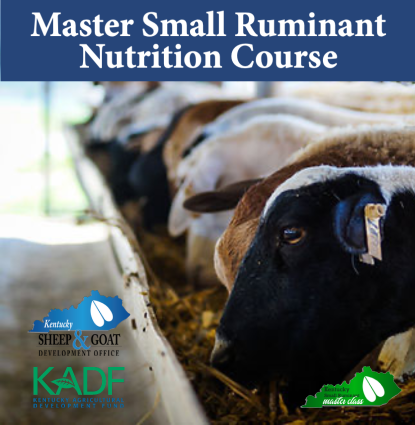 KY Master Sheep and Goat Nutrition Course