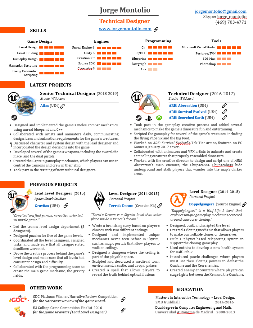 RESUME | jorge-montolio