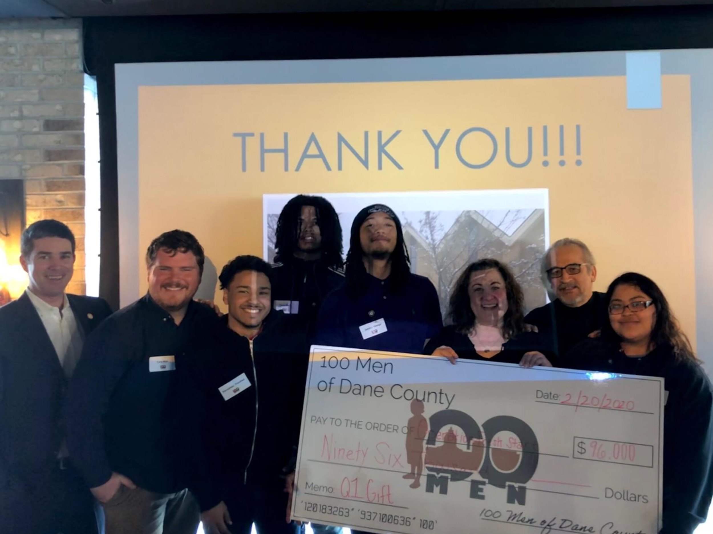 Operation Fresh Start | 100 Men of Dane County