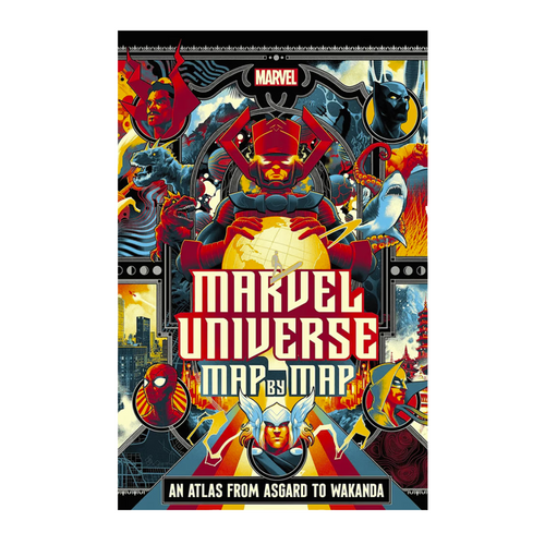 Marvel Universe Map By Map An Atlas From Asgard To Wakanda (Hardcover ...