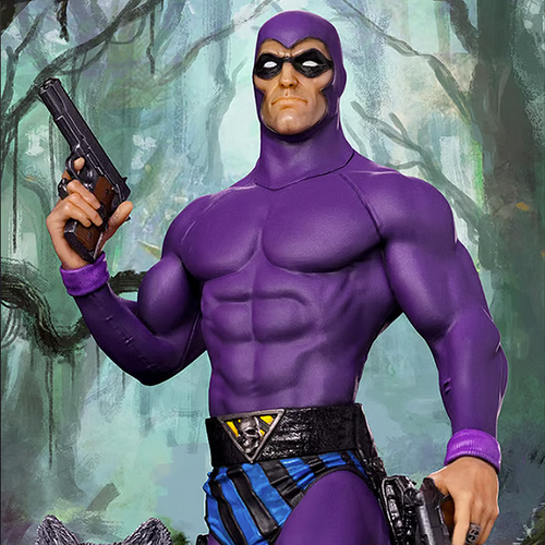 Defenders Of The Earth - The Phantom Deluxe Art Scale 1/10 Statue ...