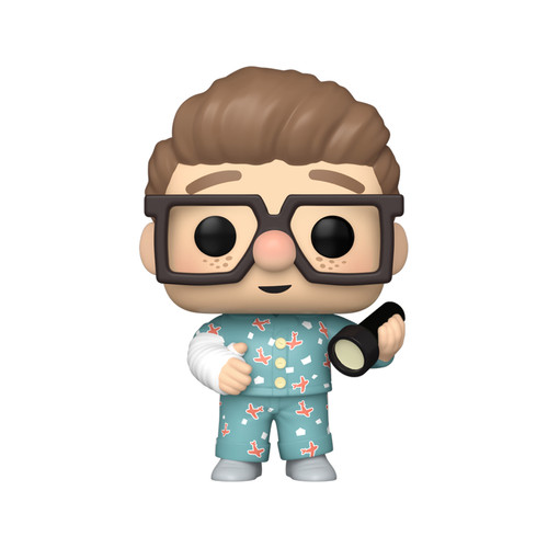 POP! Disney Pixar Up Young Carl With Cast & Flashlight #1480 | Okimonoverse