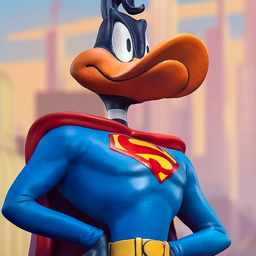 Space Jam - A New Legacy – Daffy Duck Superman 1/10 Art Scale Statue ...