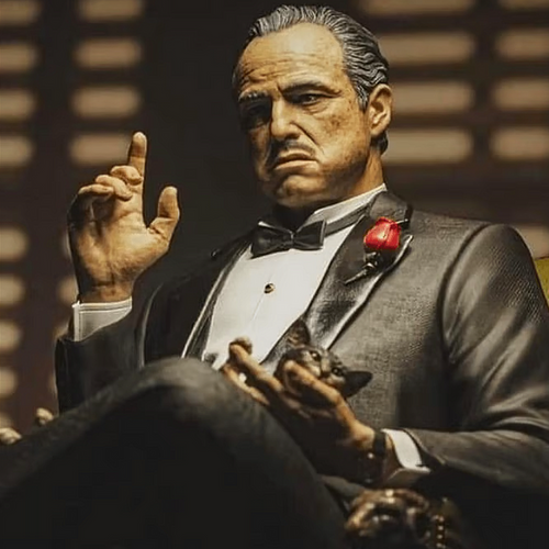 The Godfather Vito Andolini Corleone 1/3 Scale Statue - Damtoys ...