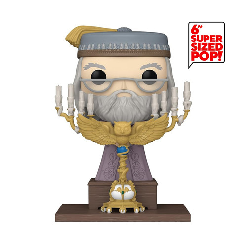 POP! 6" Harry Potter Albus Dumbledore With Podium #172 | Okimonoverse