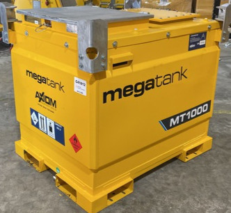 Megatank MT1000 1000 L Skid Mounted Steel Dual Wall Transport Approved ...