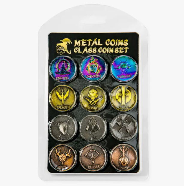 DND Class Coin Set | Mystic Moon