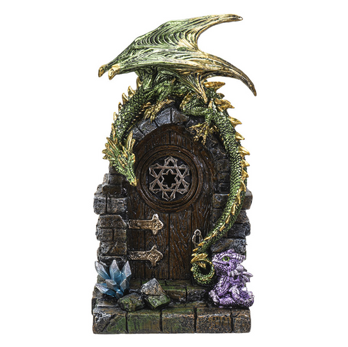 Dragon Guarding Door | Mystic Moon