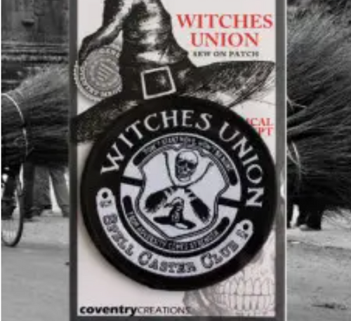 Witches Union Embroidered Patches | Mystic Moon