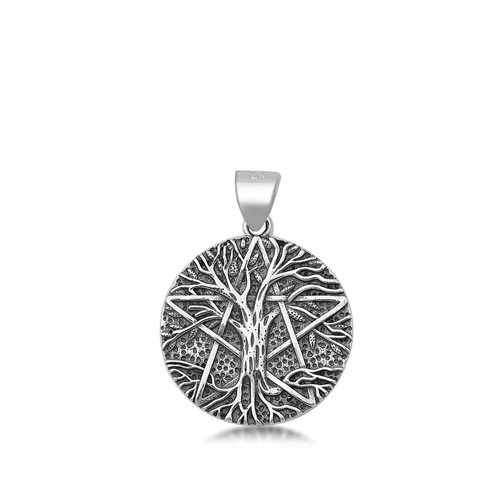 Tree of Life Pentacle Pendant | Mystic Moon