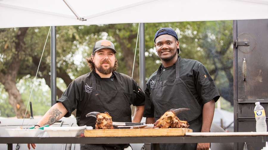 The World Championship BBQ Goat Cook Off
