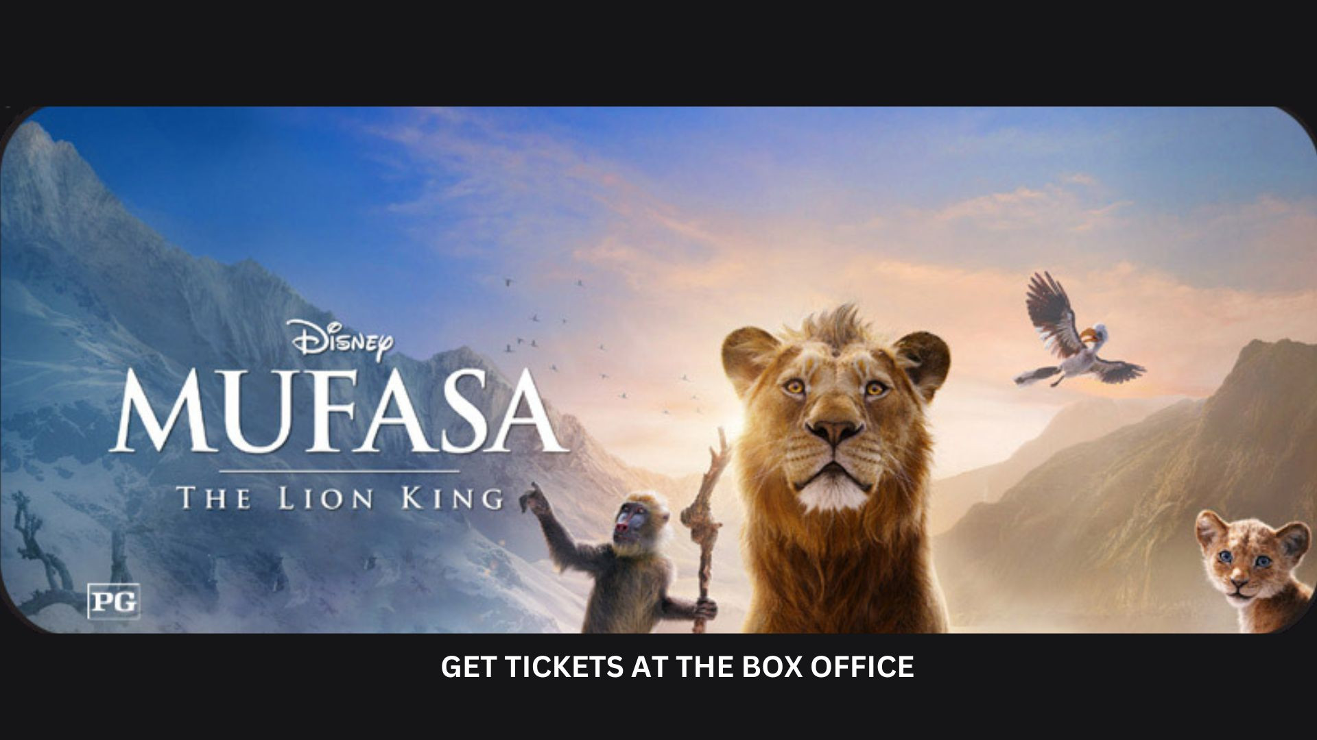 MUFASA: THE LION KING | Rustic Theatre